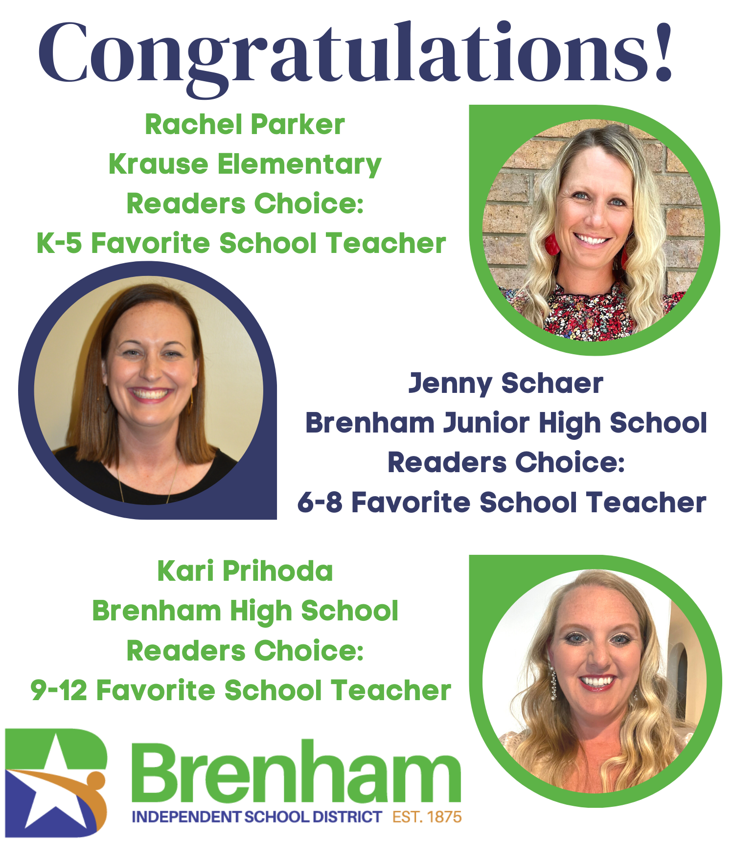 Brenham ISD District-Wide News and Announcements
